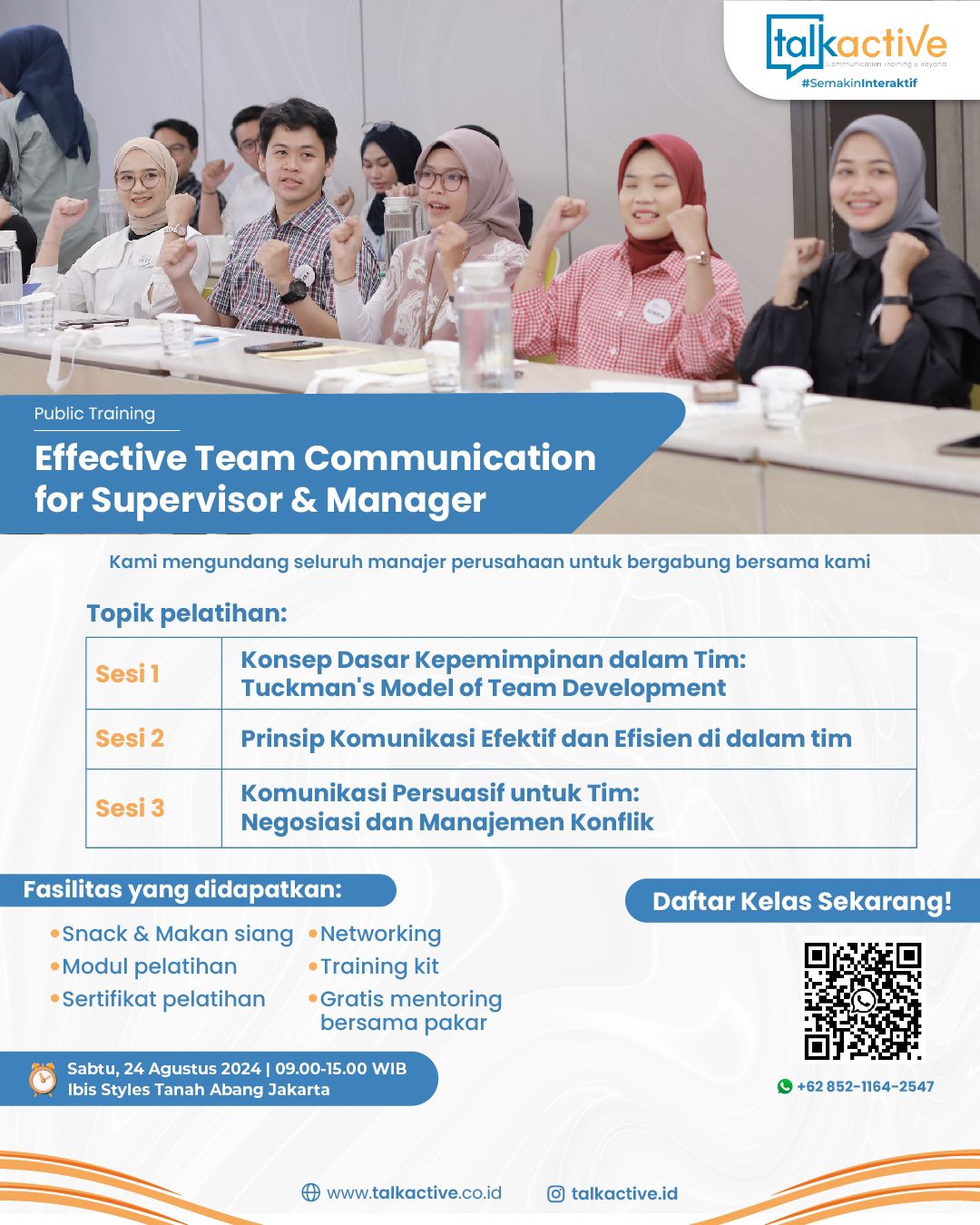 Pendaftaran Pelatihan - Talkactive