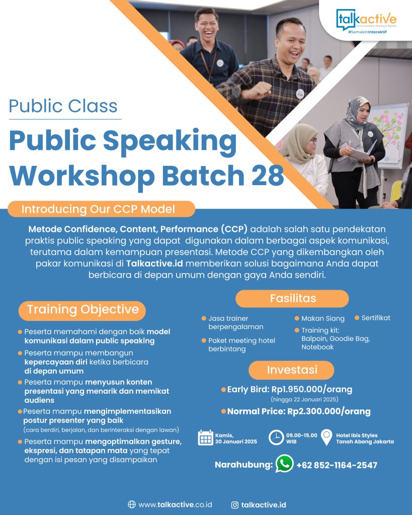 15 Ide Topik Public Speaking yang Menarik dan Tipsnya - Talkactive